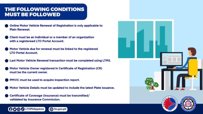 LTO LTMS will now allow you to process your motor vehicle registration ...
