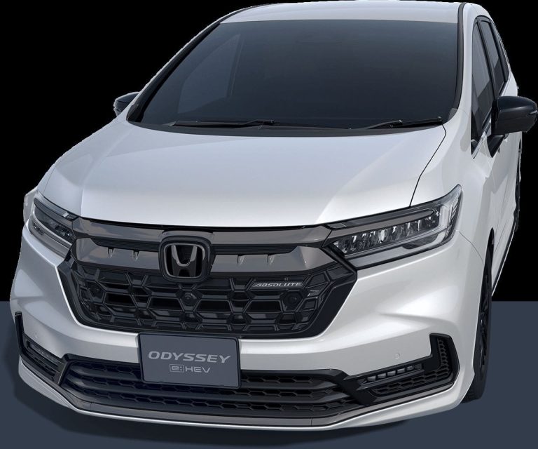 Preview of Honda Odyssey e:HEV Absolute EX Black Edition goes online ...