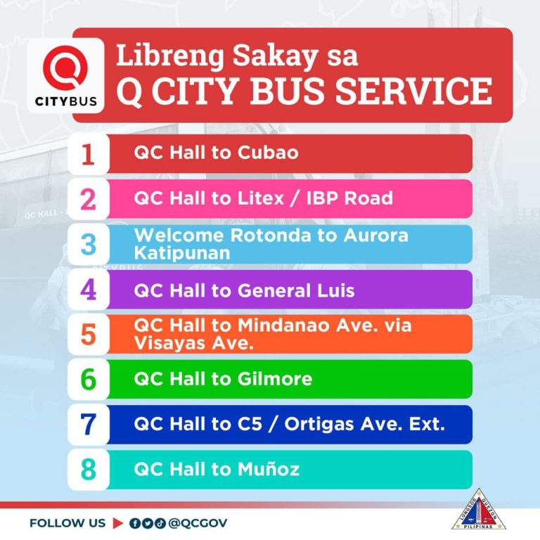 QCity Bus: Complete, easy to follow list of all 8 routes, stations, and ...