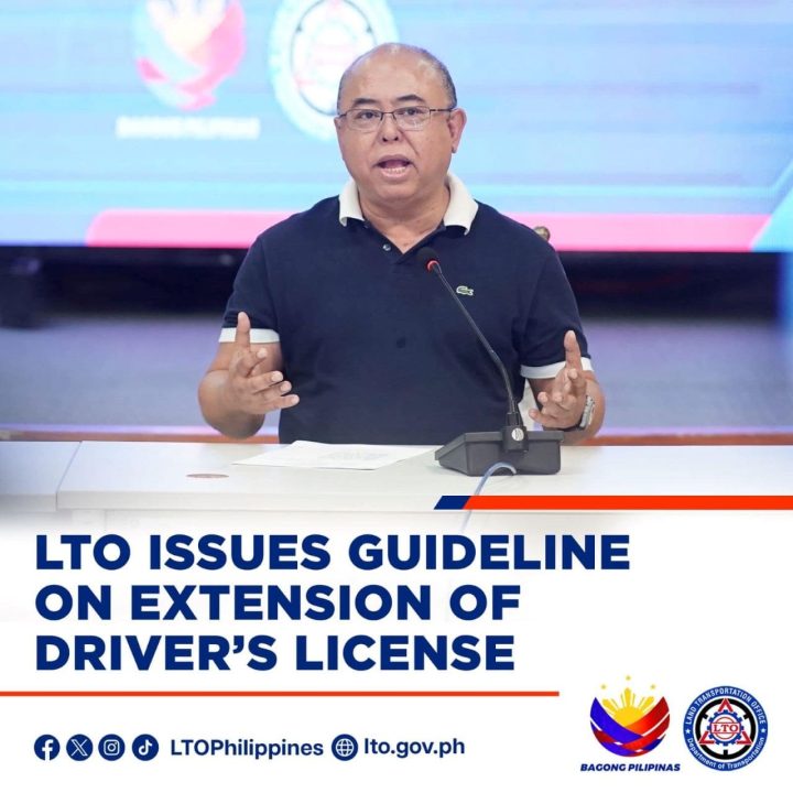 LTO Extends Validity Of All Driver's Licenses Expiring From Apr. 3 ...