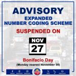 Drive freely! No Number Coding today, Nov. 27, 2023, including Makati ...