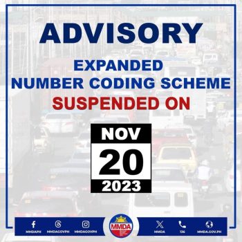 No Number Coding tomorrow, Nov. 20, 2023 - Jeepney strike triggers MMDA ...