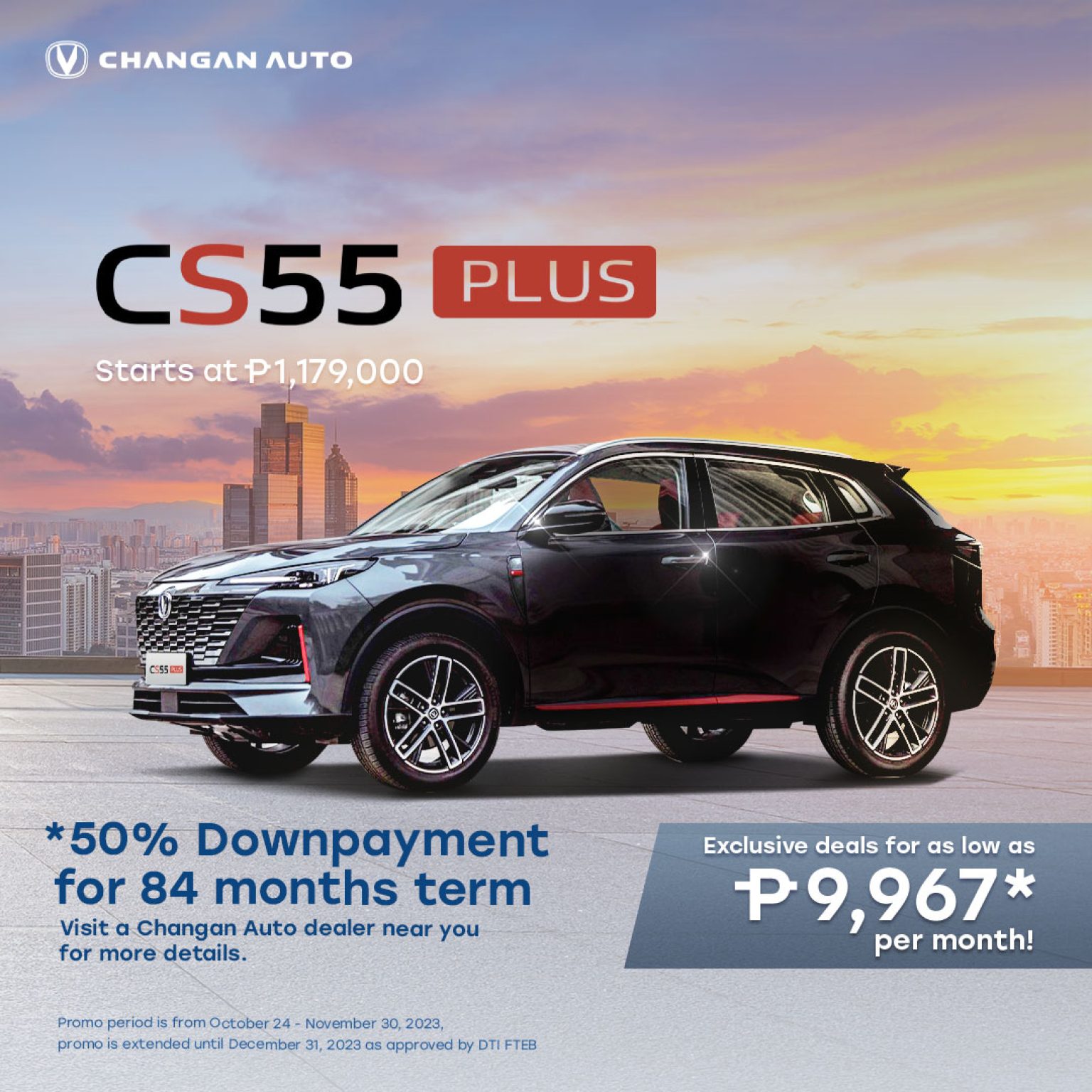 Changan PH offering low downpayment promo this Christmas season ...