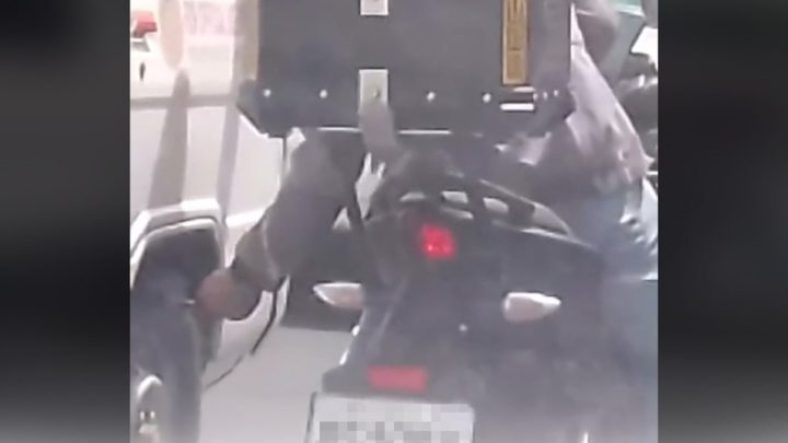 Road Rage Again: LTO Summons Aggressive Tire-stabbing Motorcycle Rider ...