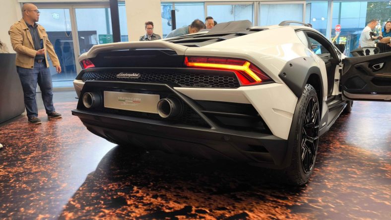 The Lamborghini Huracan Sterrato "Goes Beyond Concrete", launched in PH ...