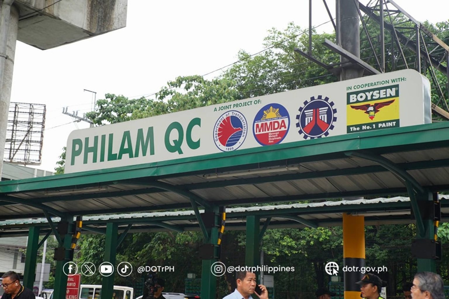 Great! 2 new EDSA Busway stations opened, many others improved ...