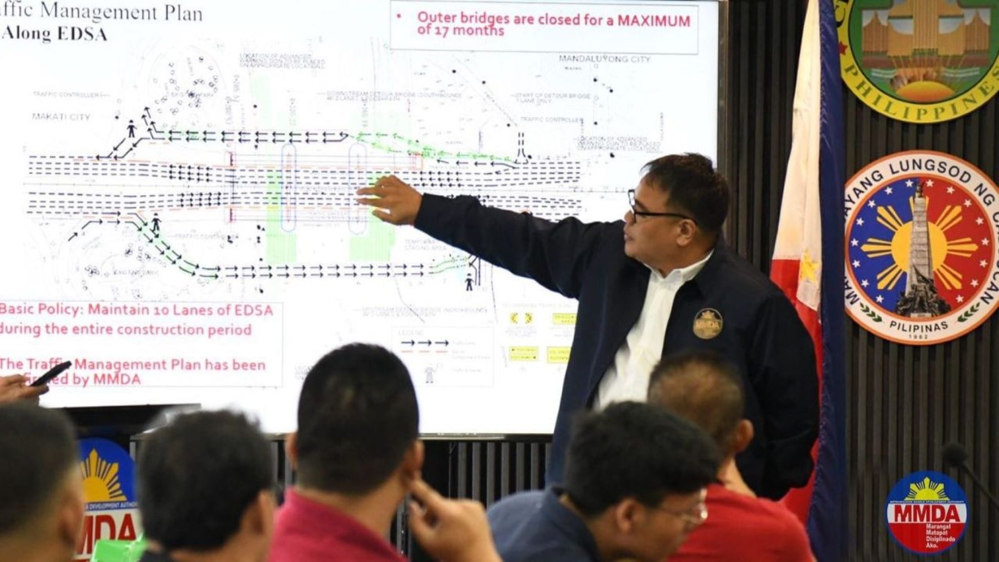EDSA-Guadalupe Bridge's planned 17-month partial closure - Important ...