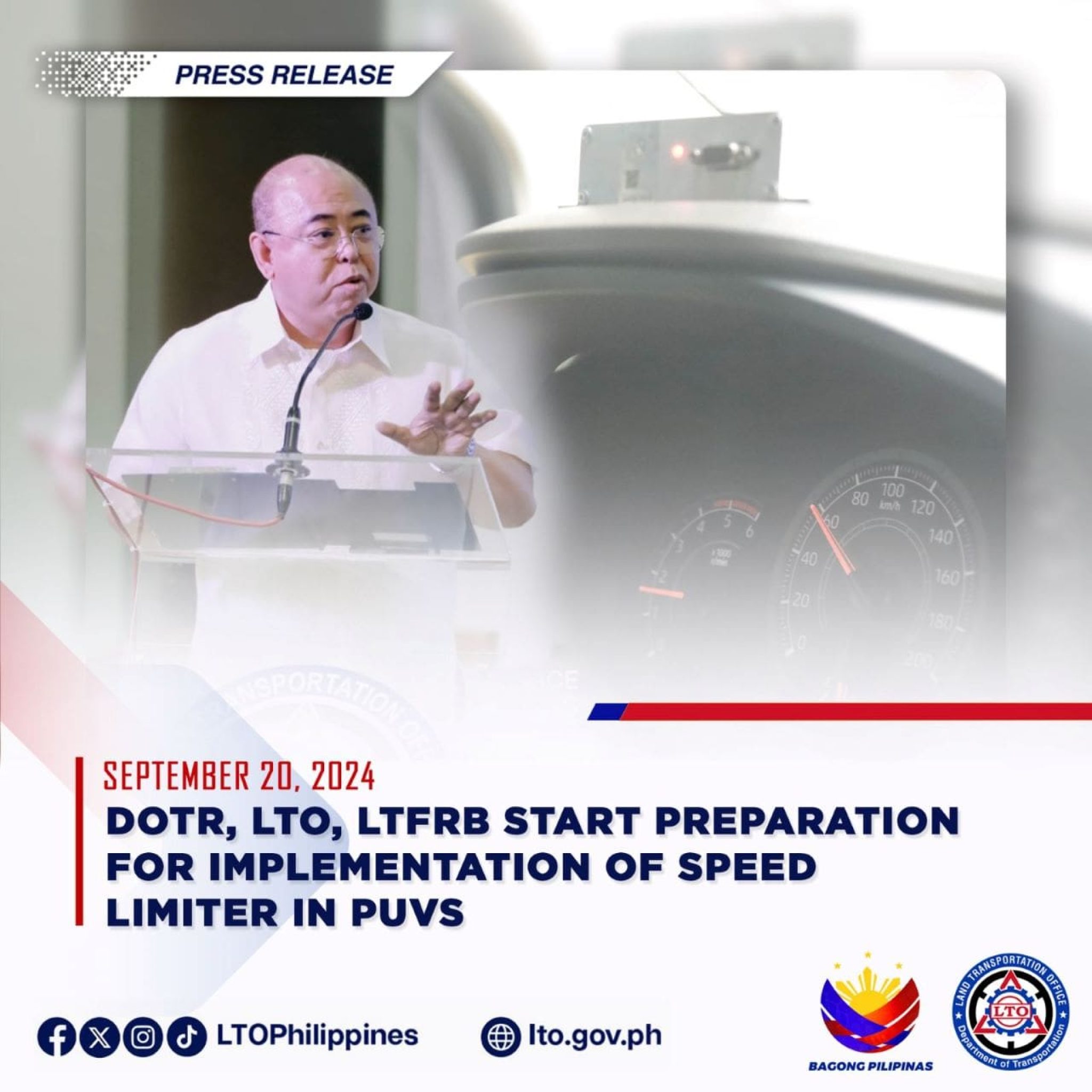 A law focused on mandatory speed limiters for PUVs exists and could ...