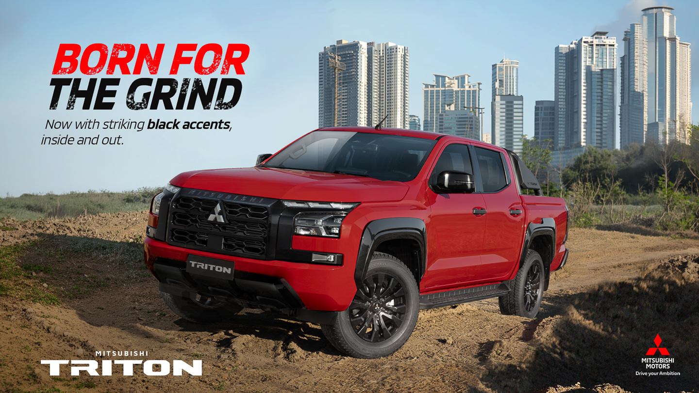Mitsubishi PH updates Triton with new black accents - YugaAuto ...